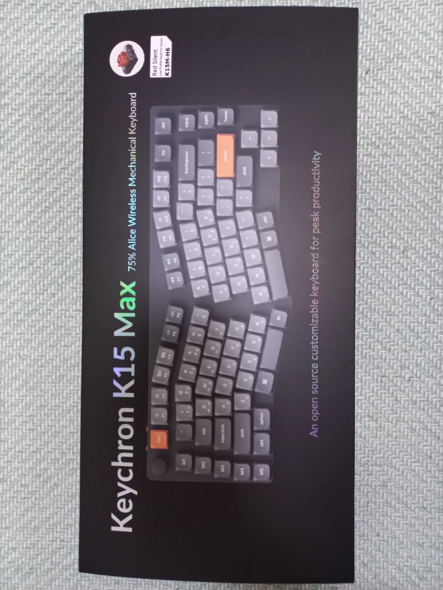 키크론 K15 PRO MAX 2.4G RGB 핫스왑 슬림 유무선 기계식 인체공학 키보드 | 상암동 | 디지털기기 | 당근 중고거래