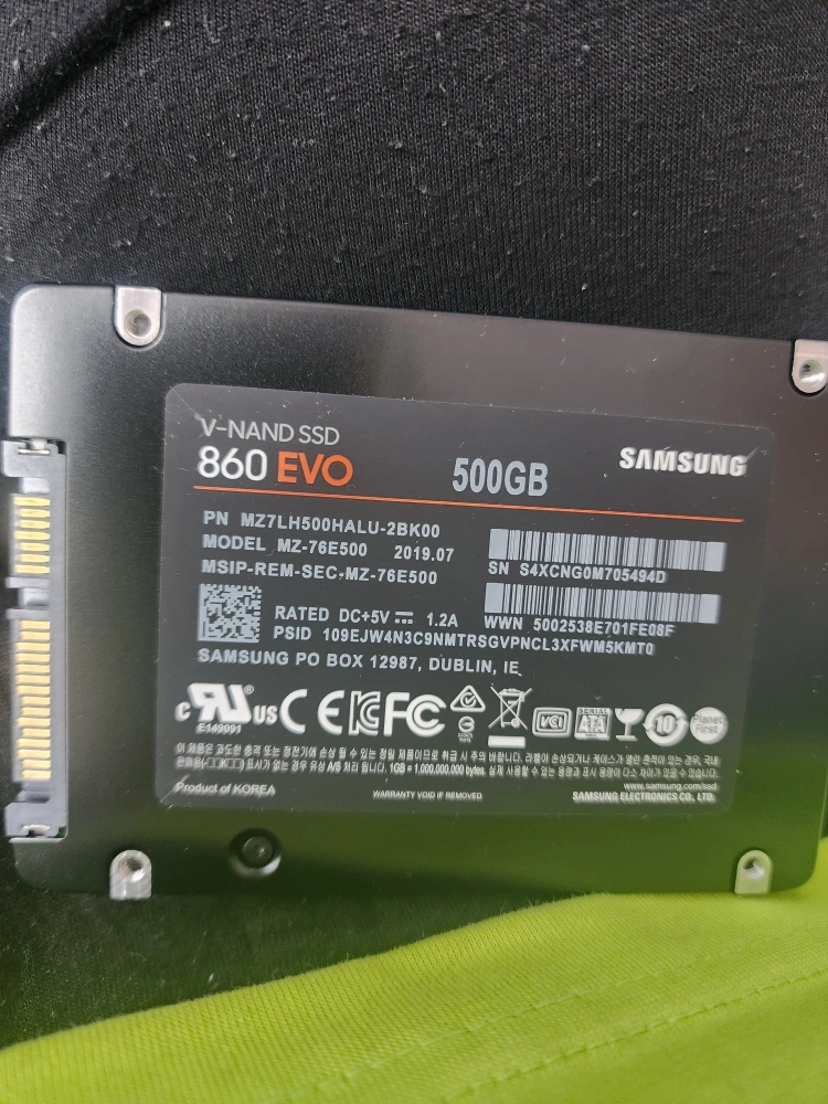상성 정품 ssd 500gb 860evo | 송천동1가 | 디지털기기 | 당근 중고거래