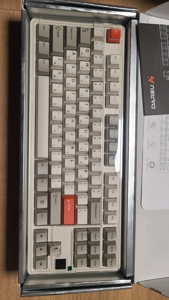 다얼유 A87 pro 8k 유선 게이밍 최강 기계식 키보드 저소음 머스타드축 | 신봉동 | 디지털기기 | 당근 중고거래
