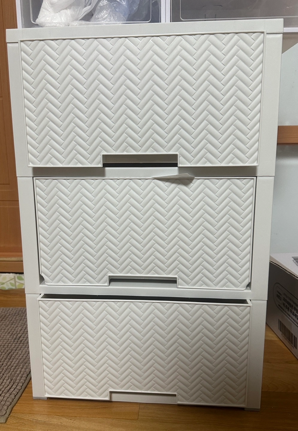 3단 서랍장 팝니다 | 후평1동 | 가구/인테리어 | 당근 중고거래