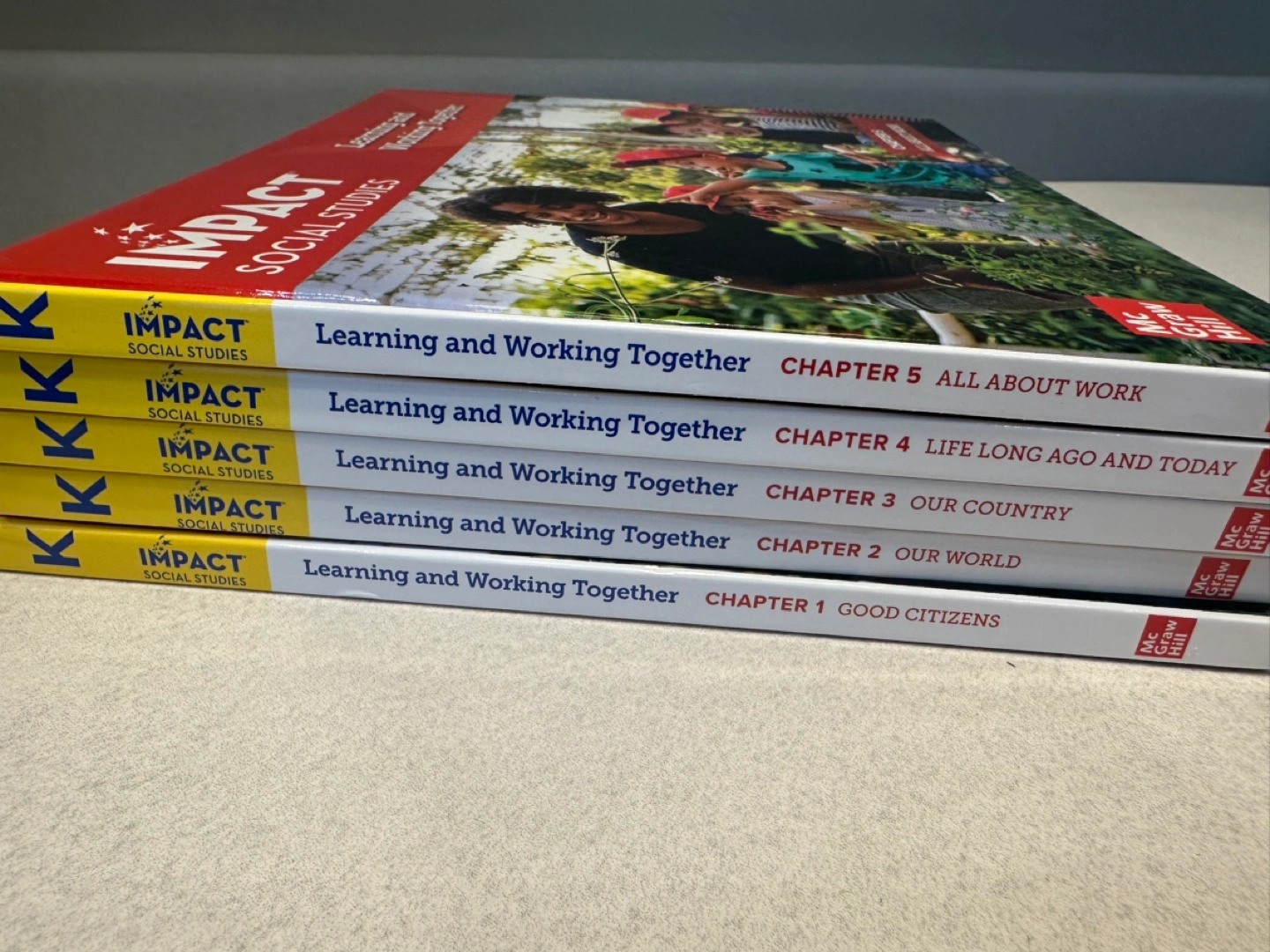 (미교_ 완전새책) Impact Social Studies (K 유치부) 5권 -Mc Graw Hill | 개포동 | 도서 ...