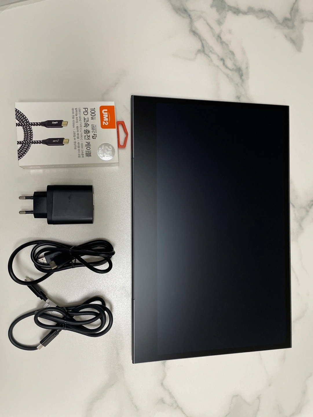 한성 tfx156t pro 포터블 400멀티 터치 모니터 | 야음동 | 디지털기기 | 당근 중고거래