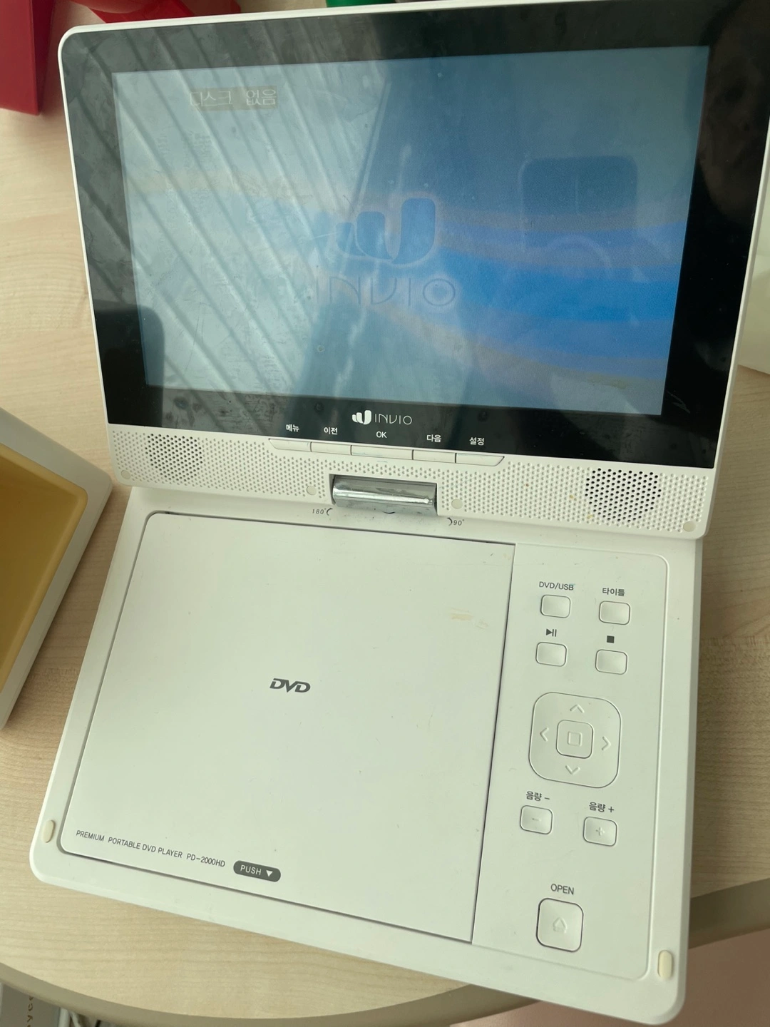 인비오 휴대용 DVD 플레이어 PD-2000HD | 디지털기기 | 당근 중고거래