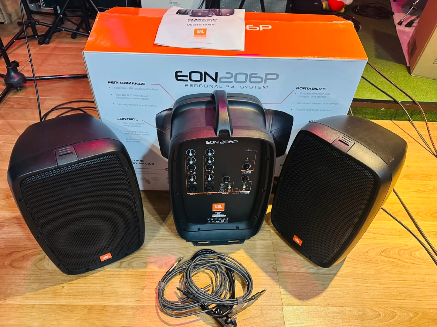 JBL EON 206p 버스킹 앰프 스피커 (풀박) | 인후동1가 | 디지털기기 | 당근 중고거래