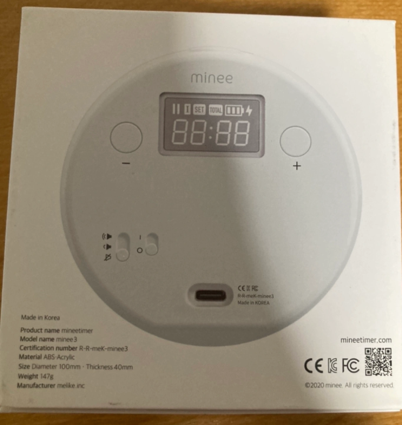 마이니 minee 뽀모도로 타이머 3 | 연희동 | 디지털기기 | 당근 중고거래
