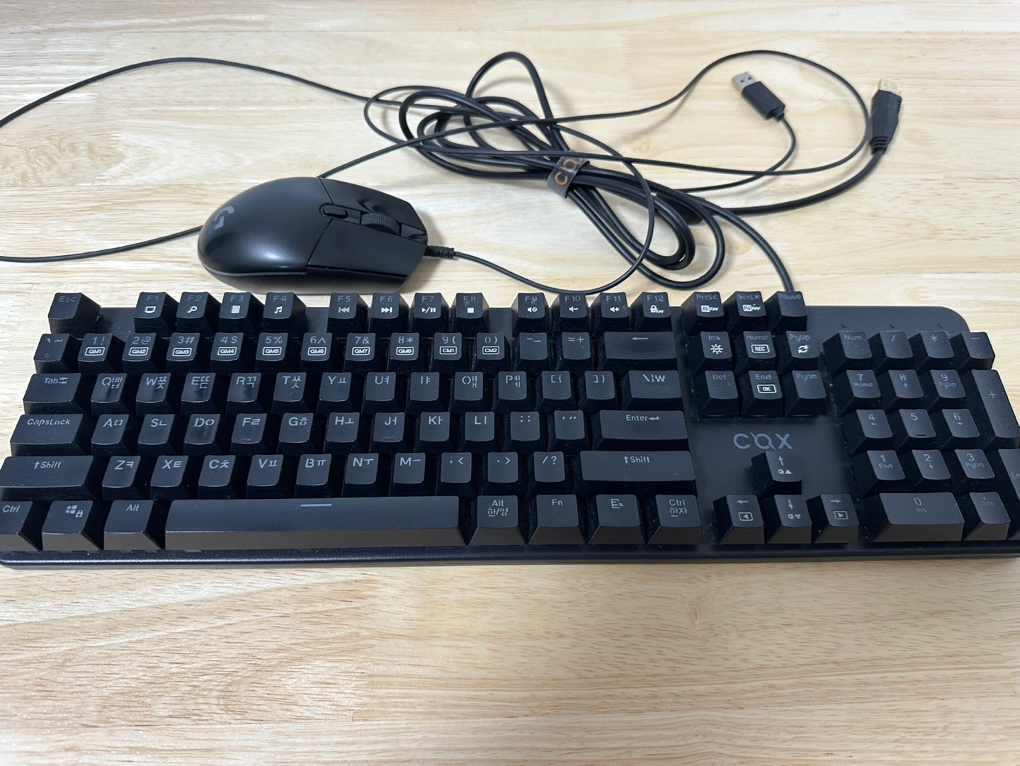 COX CK420 적축 키보드 + 로지텍 유선 마우스 g102 세트로 팝니다 | 디지털기기 | 당근 중고거래
