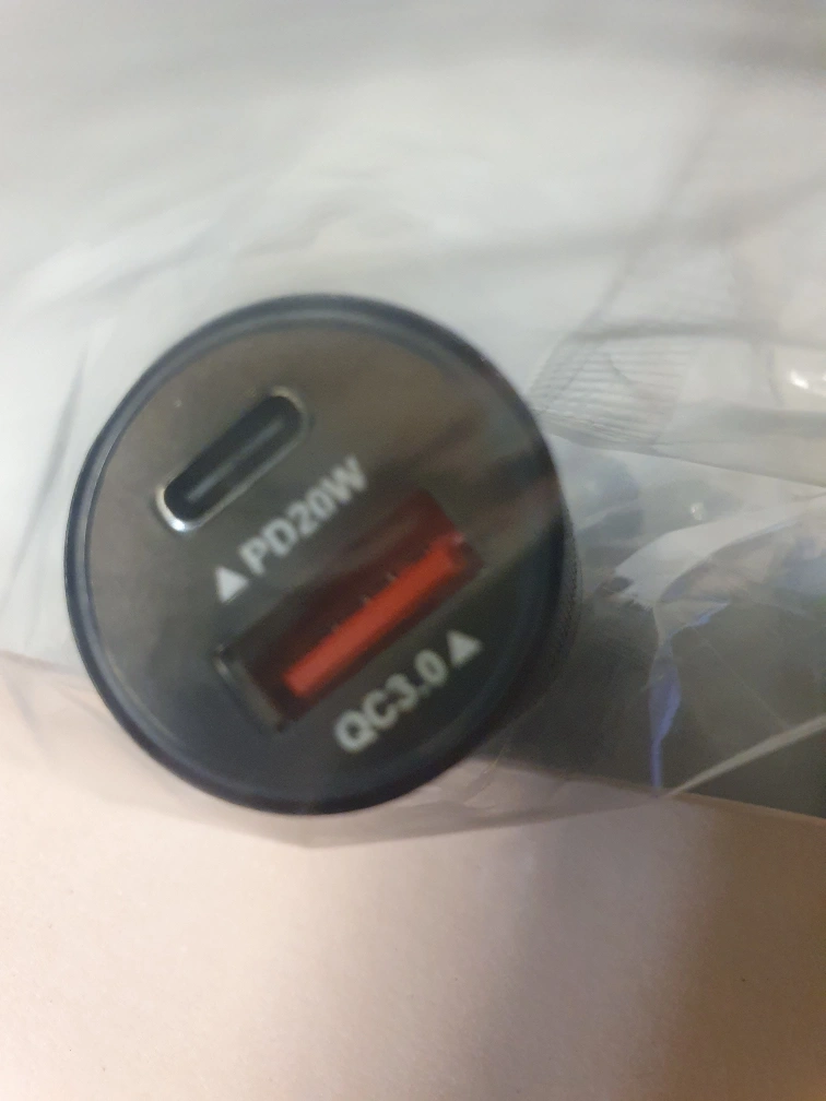 새제품) 38w 2포트 차량용 시거잭 고속 충전기 c타입 + usb타입, 블랙 | 디지털기기 | 당근 중고거래