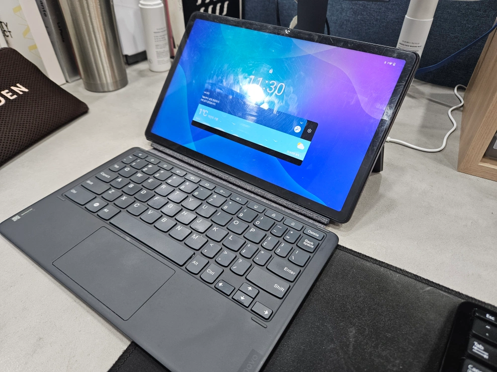 레노버 p11 (테블릿+정품 키보드) 64G | 상3동 | 디지털기기 | 당근 중고거래