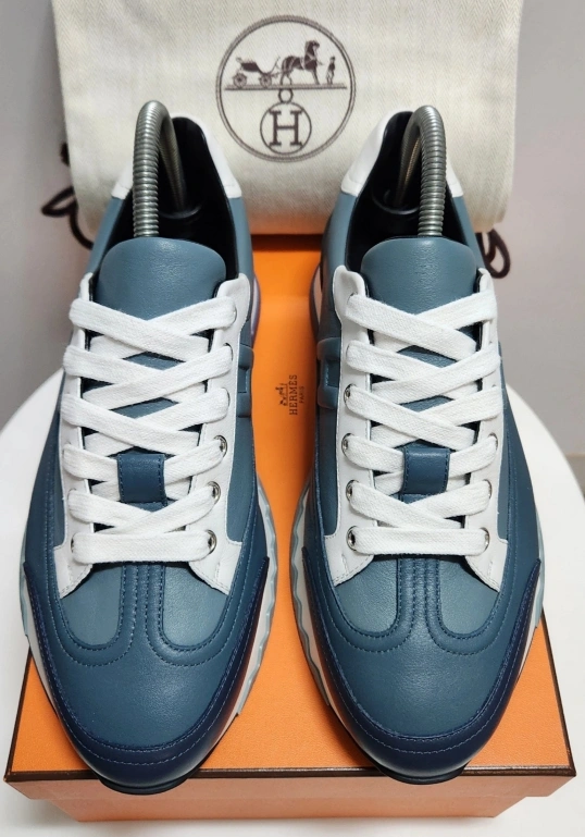 [정품] 에르메스 트레일 스니커즈 운동화 카프스킨 멀티꼴로르 블루 (남성용) 새상품 한정판 | 방배본동 | 남성패션/잡화 ...