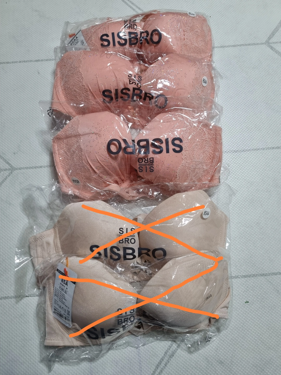 *3개남음*시스브로*기능성 속옷 여성 브래지어 판매(85AA) | 여성의류 | 당근 중고거래