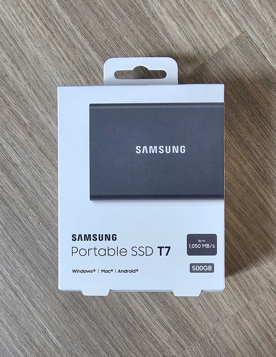 삼성 Portable SSD T7 500G 팝니다. | 새솔동 | 디지털기기 | 당근 중고거래