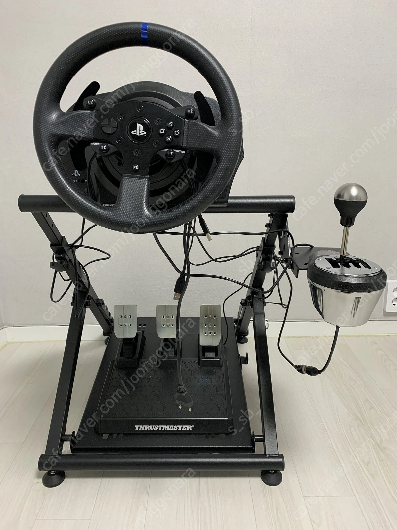 트러스트마스터 휠 T300 + 3페달 T3PM + 기어 쉬프터 TH8A + 지티기어 스탠드 | 취미/게임/음반 | 당근 중고거래
