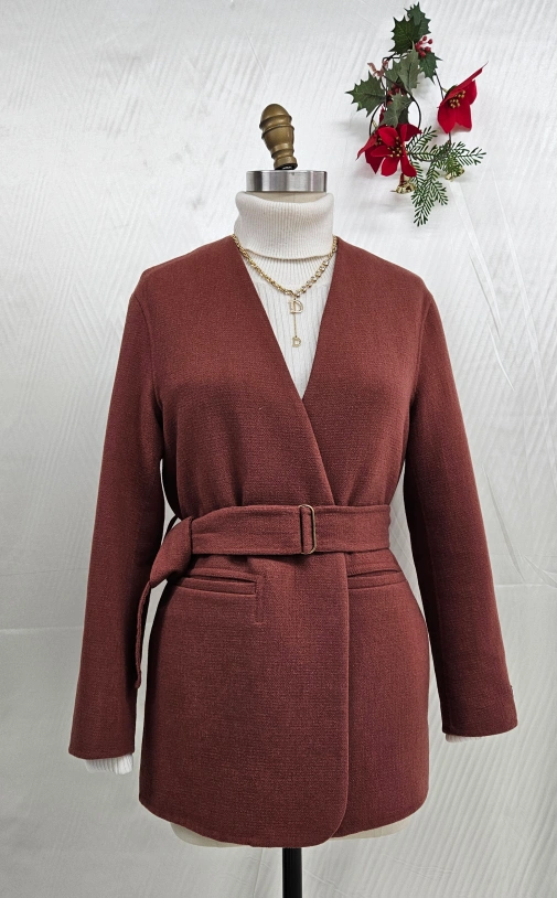 sjsj 핸드메이드 벨티드 자켓 (82-94-160) | 목1동 | 여성의류 | 당근 중고거래