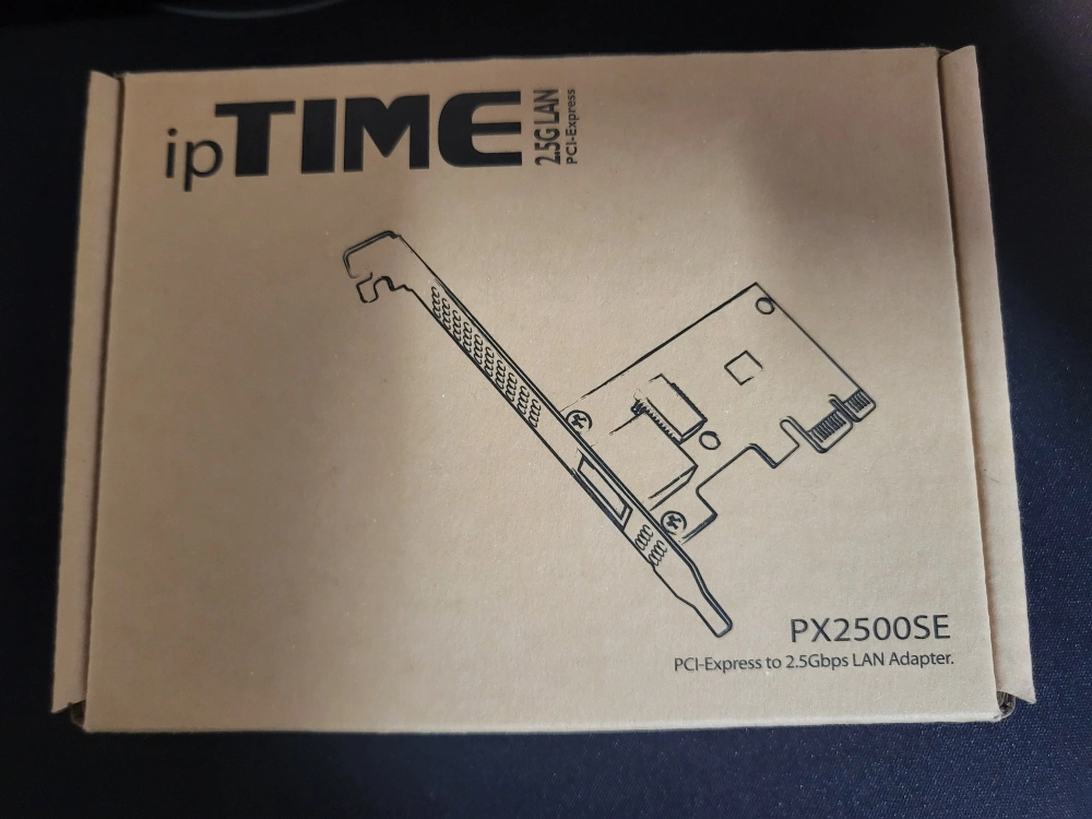 ipTIME 2.5기가비트 랜카드 데스크탑용 PX2500SE | 세류3동 | 디지털기기 | 당근 중고거래