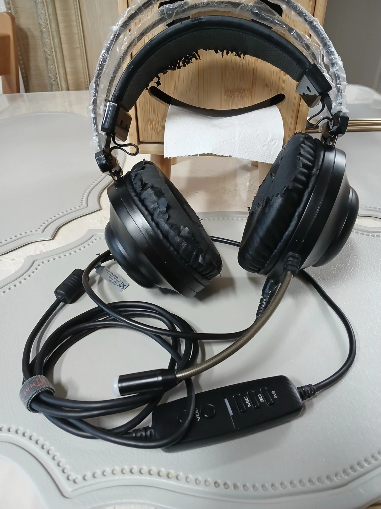 앱코 N550 ENC 가상 7.1 RGB 진동 노이즈 캔슬링 마이크 3D 초경량 게이밍 헤드셋 | 미아동 | 디지털기기 | 당근 중고거래