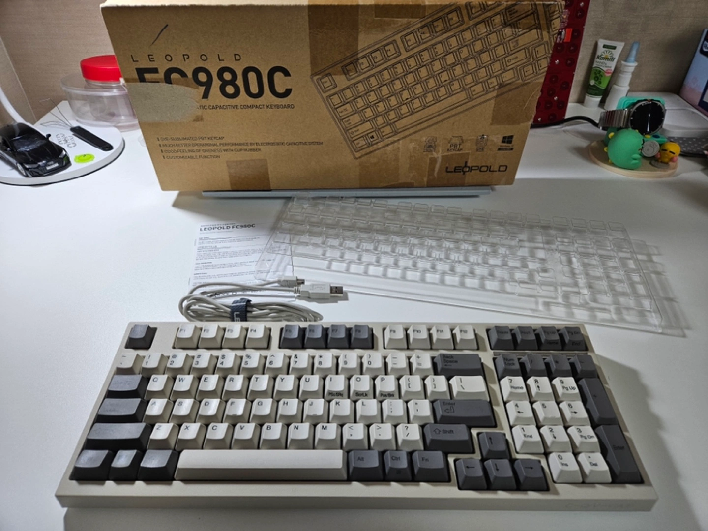 레오폴드 fc980c 무접점 풀윤활 45g 키보드 저렴하게 드려요 | 중앙동 | 디지털기기 | 당근 중고거래