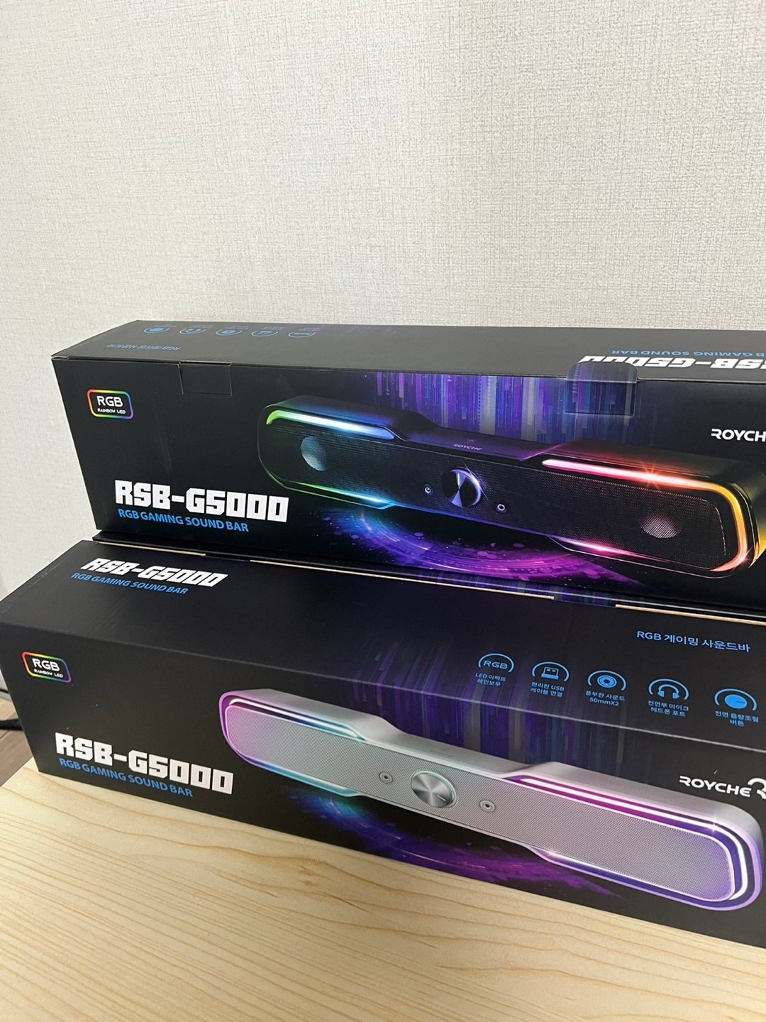 로이체 RGB LED 게이밍 컴퓨터 PC 스피커 사운드바 RSB-G5000 팝니다 | 자운동 | 디지털기기 | 당근 중고거래