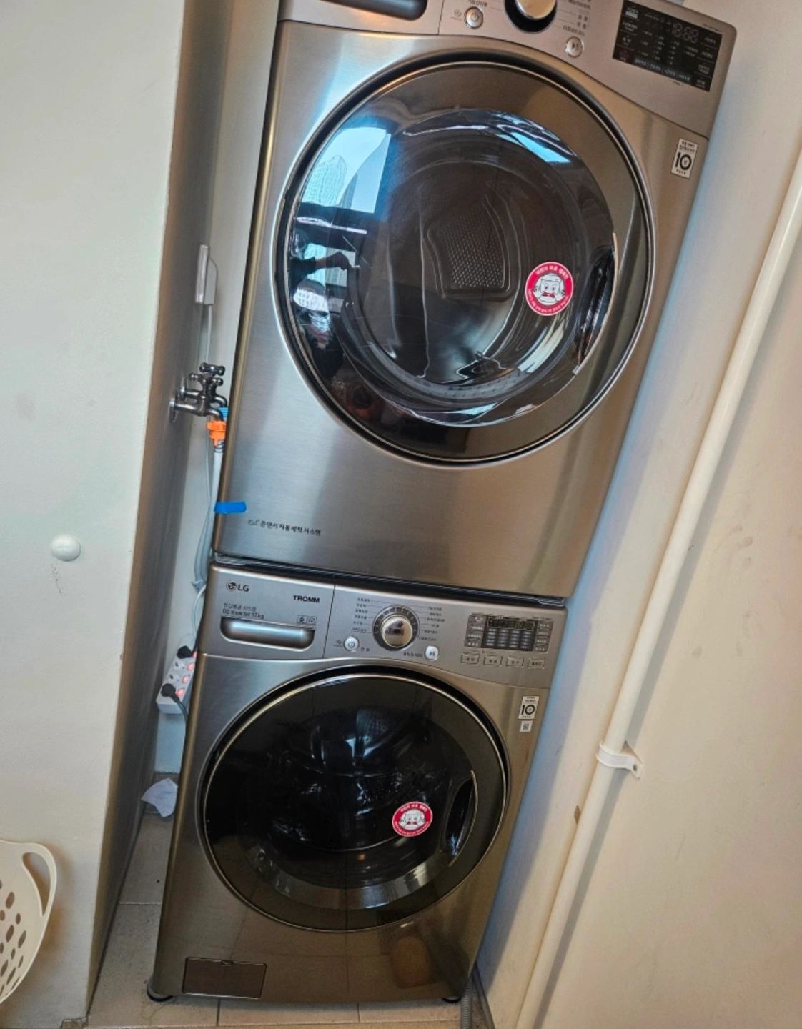 (타워형) Lg 17kg 세탁기 9kg 건조기 정리해요 | 반포3동 | 생활/주방 | 당근 중고거래