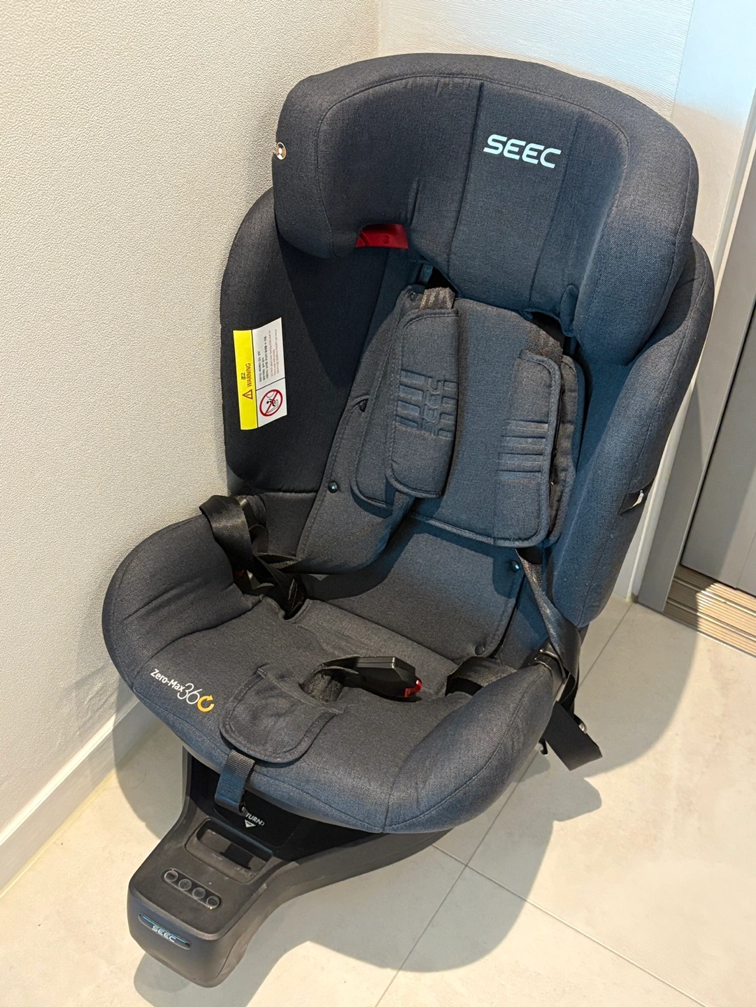 SEEC 시크 제로맥스360 회전형 카시트 | 신곡동 | 유아동 | 당근 중고거래