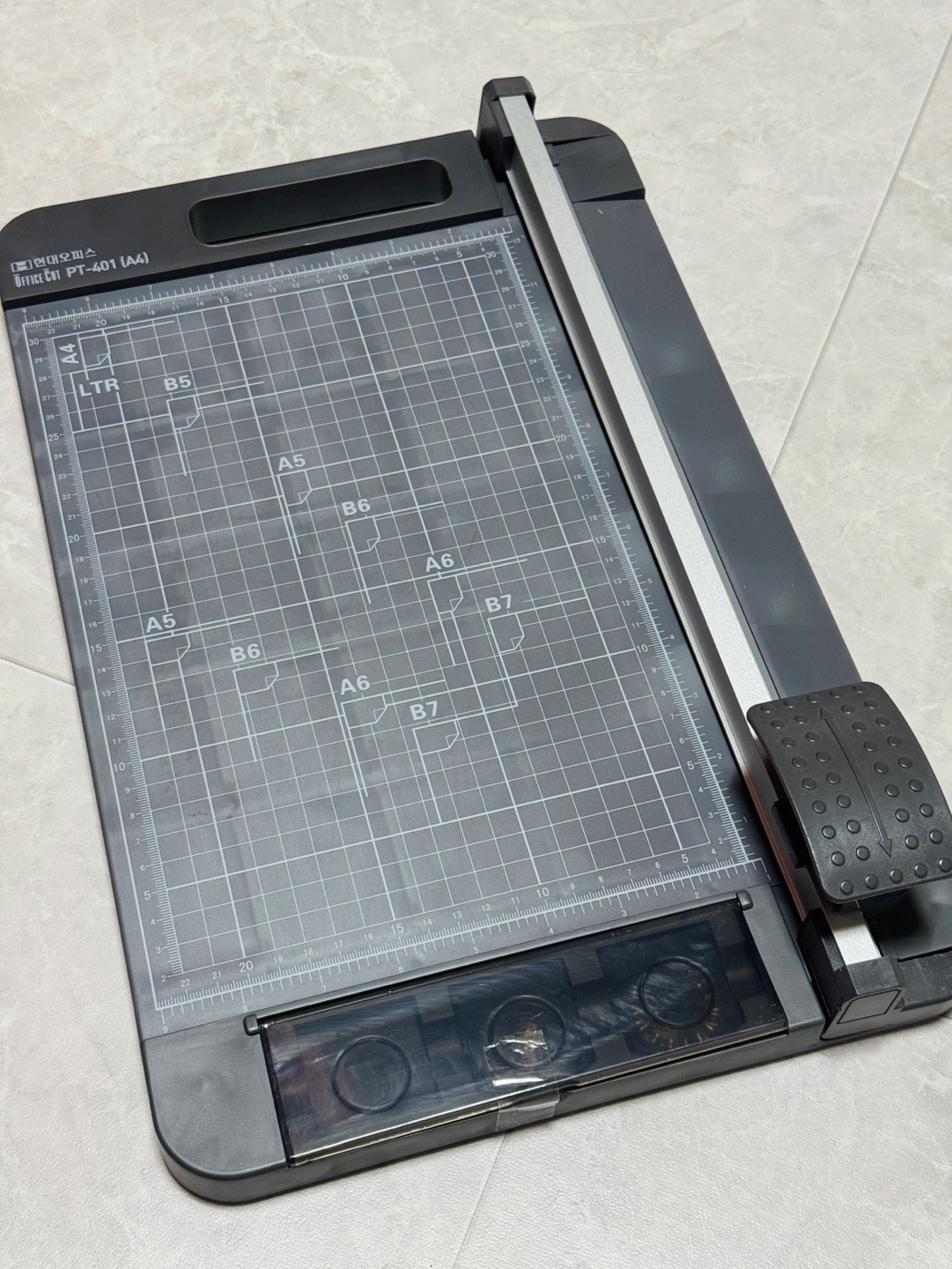 트리머형 재단기 PT-401(A4) 3종 직선, 곡선, 절취선 칼날 | 탑동 | 생활/주방 | 당근 중고거래