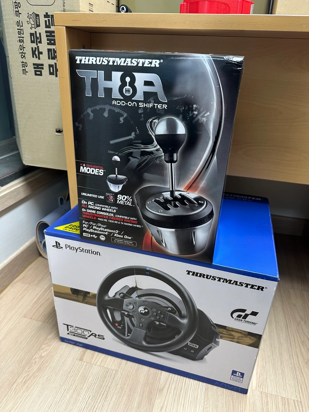 Thrustmaster T300RS GT Edition + TH8A 쉬프터 미개봉 새제품 | 고덕동 | 취미/게임/음반 | 당근 중고거래