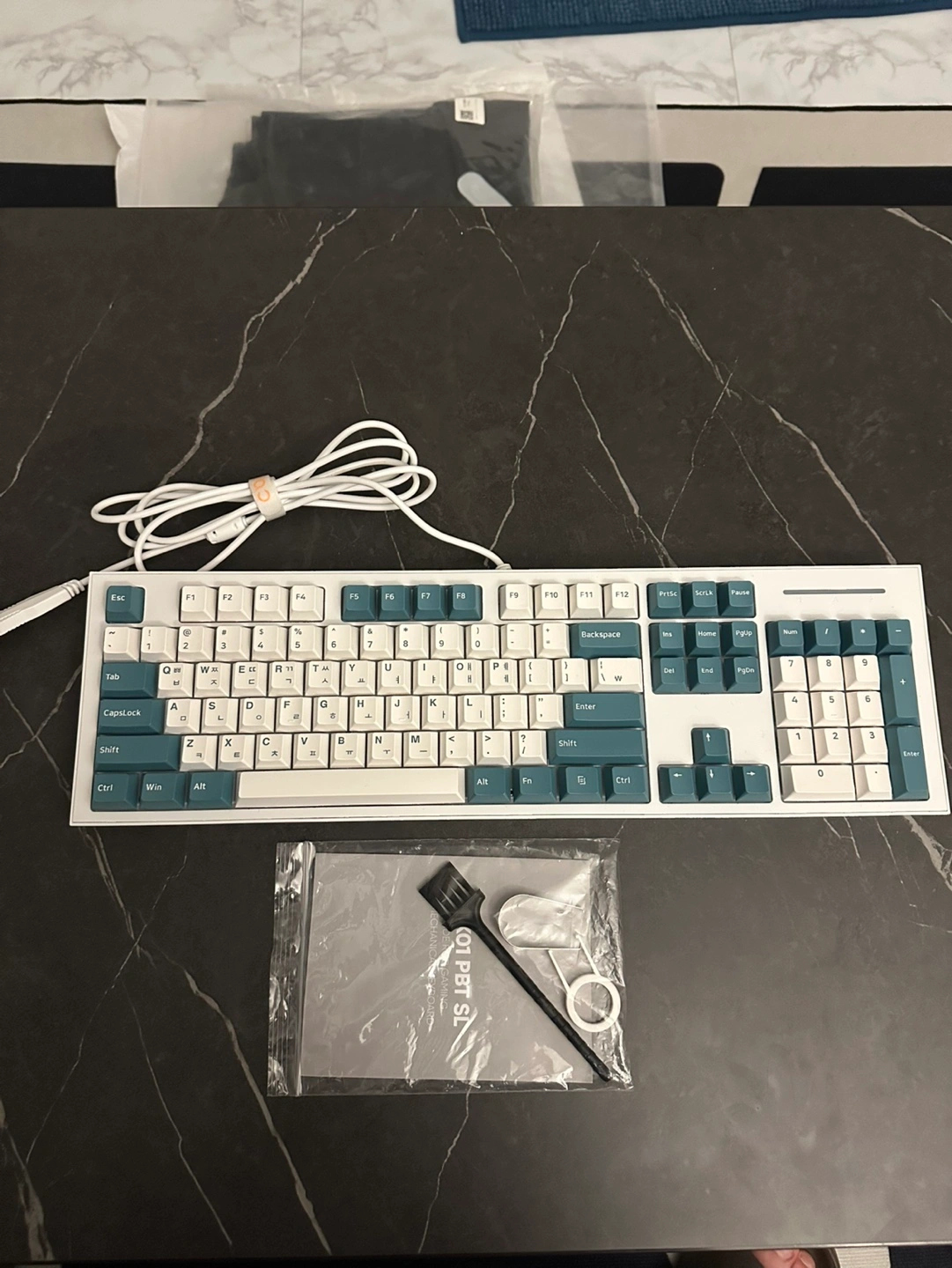 콕스 CK01 PBT SL 저소음 백축 키보드 | 역삼동 | 디지털기기 | 당근 중고거래