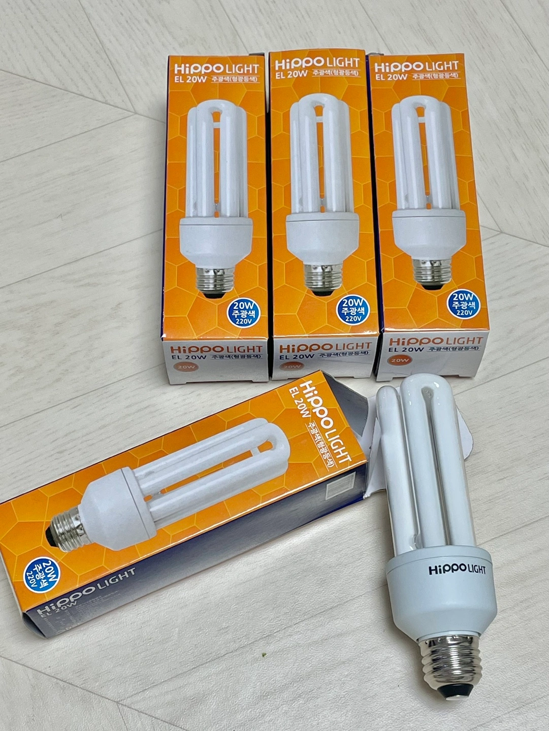 히포라이트 EL 20W 형광등색 전구 | 대명동 | 디지털기기 | 당근 중고거래