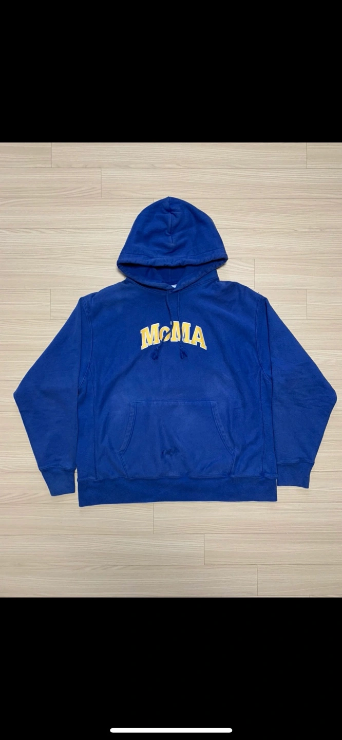 [XL] MOMA X 챔피온 리버스위브 블루택 콜라보레이션 후디 | 대현동 | 남성패션/잡화 | 당근 중고거래