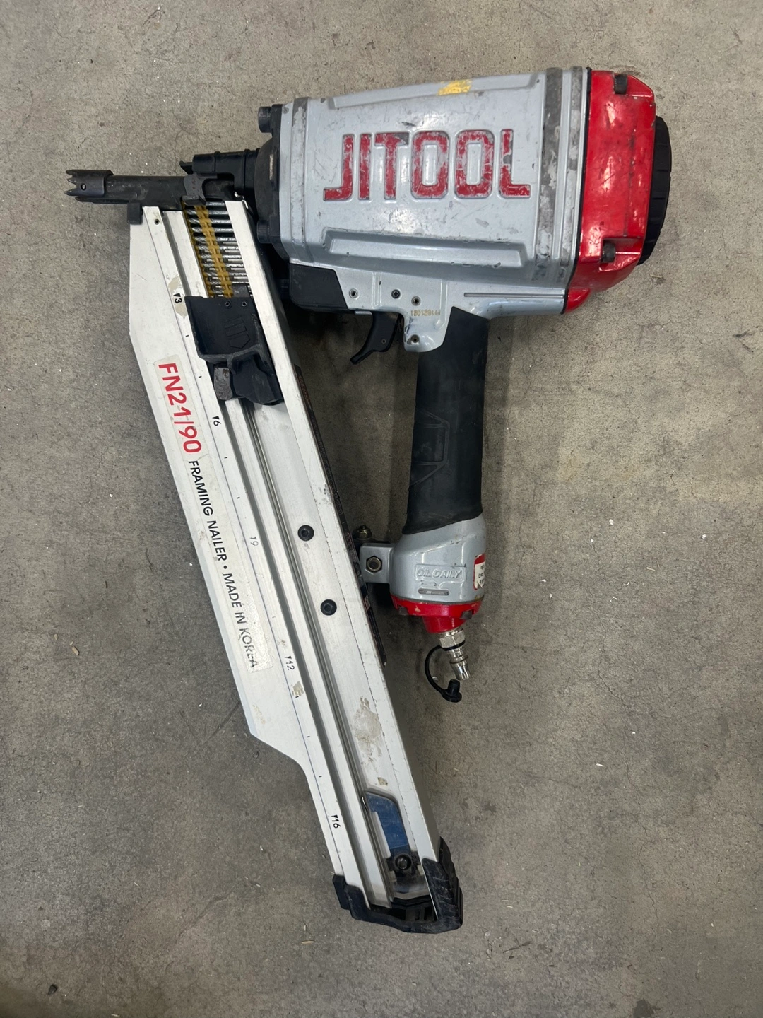 JITool FN21/190 Framing Nailer 제일타카 타정기 | 공도읍 | 가구/인테리어 | 당근 중고거래