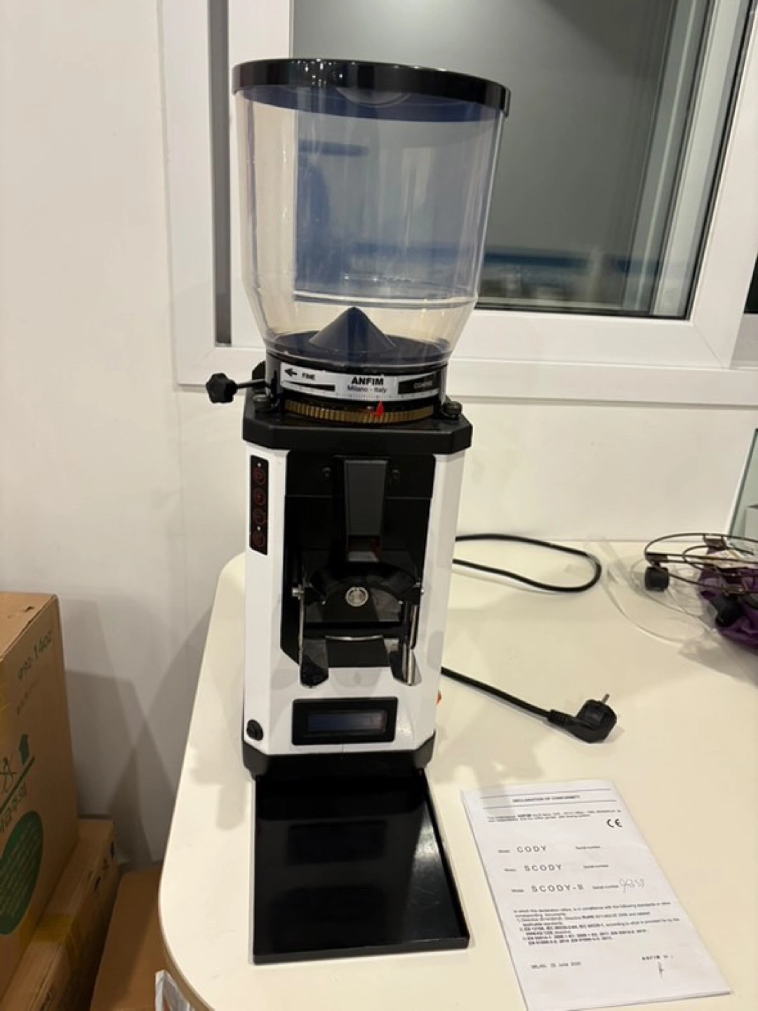 ANFIM SCODY-|I 원두 분쇄기 안핌슈퍼카이마노온디멘드2 | 평리1동 | 생활가전 | 당근 중고거래