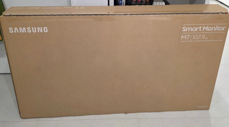 삼성 스마트모니터 m7 43인치 화이트 + 무빙스탠드 sn-ms400w 화이트 새상품 | 삼산동 | 디지털기기 | 당근 중고거래