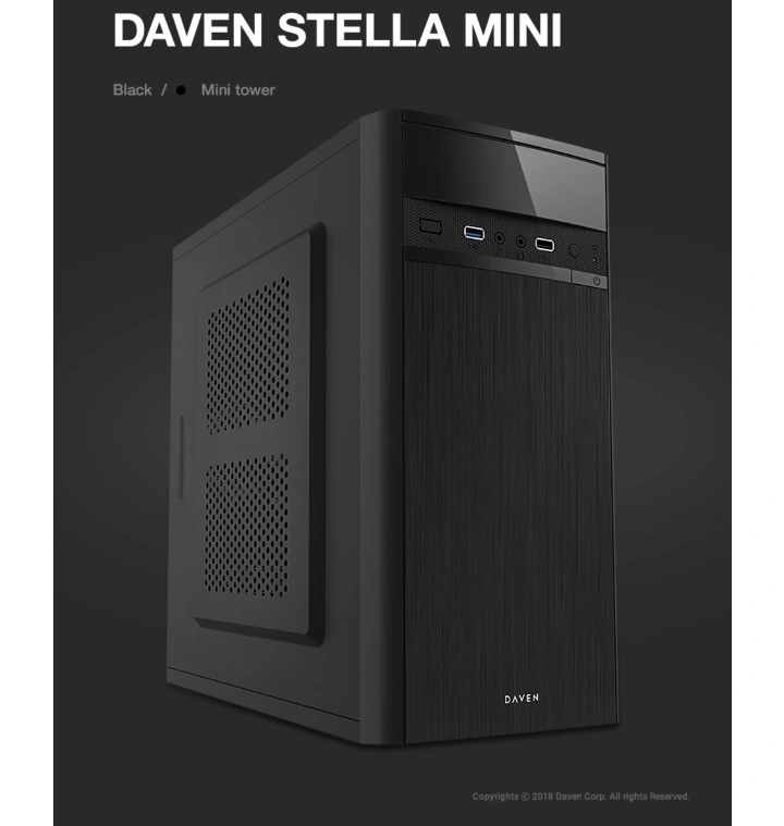 DAVEN 스텔라 미니 미니타워 컴퓨터 PC케이스 | 영통2동 | 디지털기기 | 당근 중고거래
