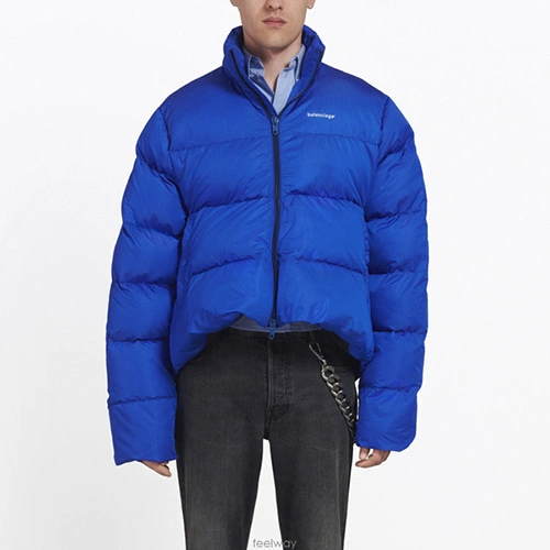 [48] 19FW 발렌시아가 C컬 패딩 블루 | 정자동 | 남성패션/잡화 | 당근 중고거래