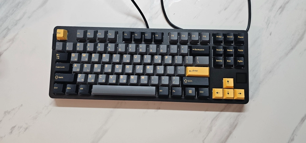 다얼유 기계식 키보드 A87 PRO 8K 스노우축 | 길동 | 디지털기기 | 당근 중고거래