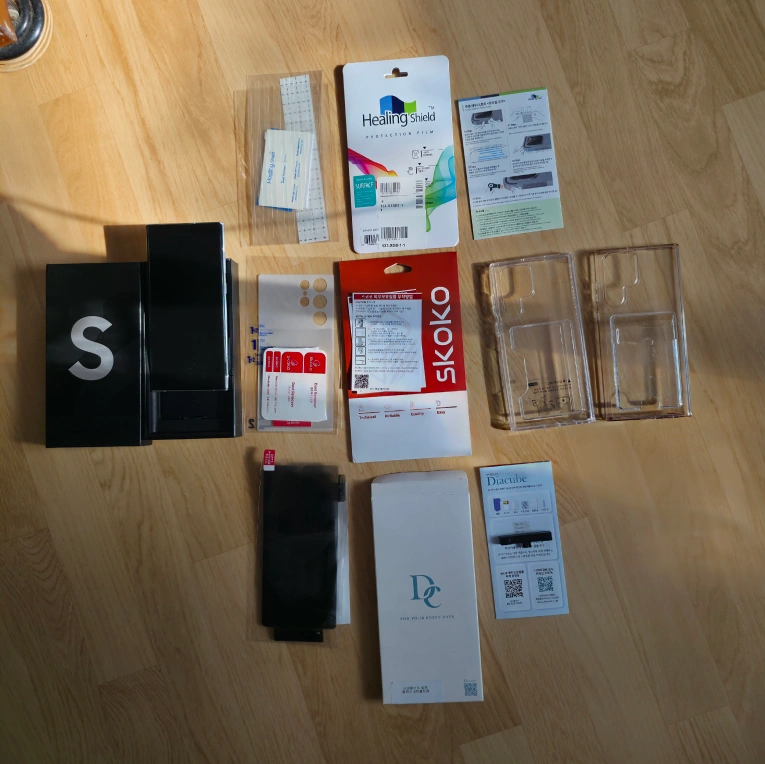 SKT 갤럭시 S22 울트라 512GB 화이트 (무잔상) 박스, 케이스, 필름 등 포함 | 목동 | 디지털기기 | 당근 중고거래