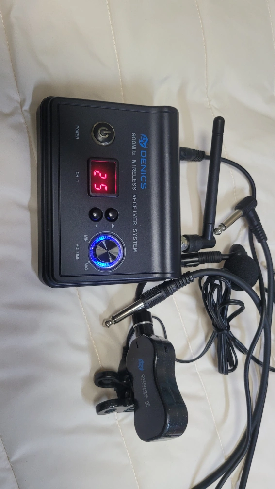 DENICS 색소폰 및 관악기 무선 마이크 시스템 판매 | 마두동 | 디지털기기 | 당근 중고거래