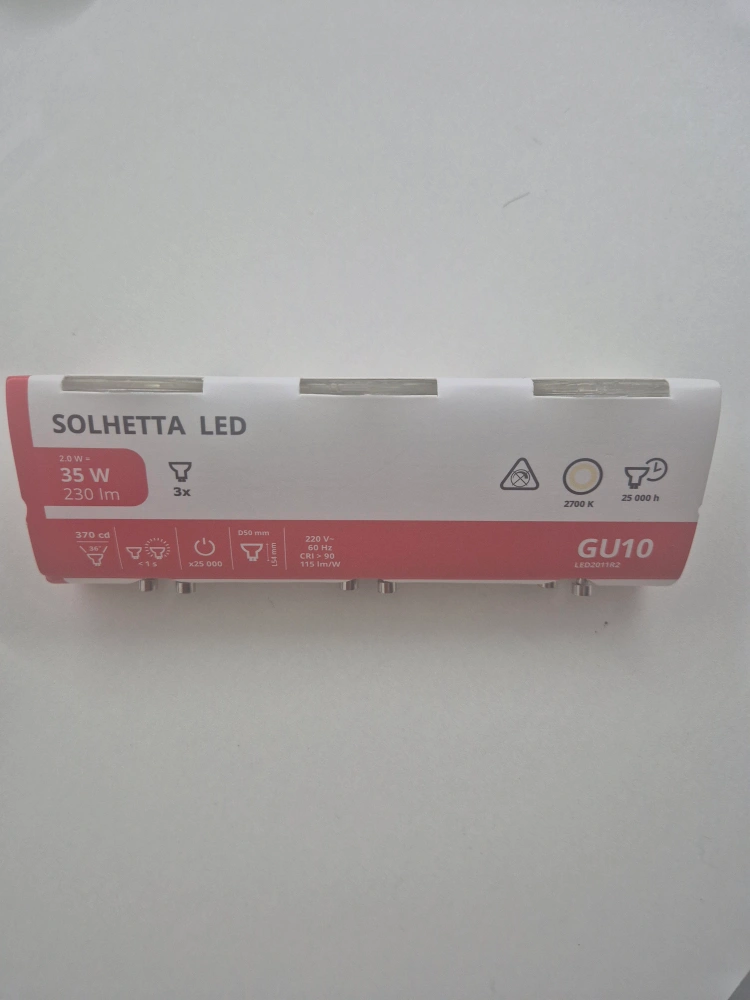 GU10 이케아 솔헤타 LED 전구 Solhetta LED 2개 | 신길동 | 생활가전 | 당근 중고거래