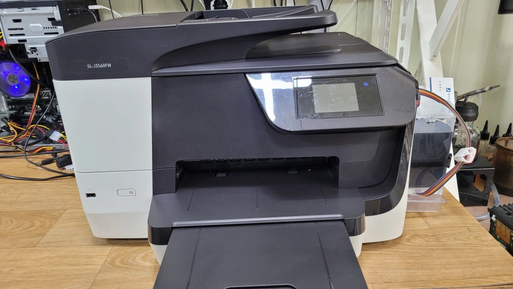 삼성 SL-J3560FW 무칩 무한잉크팩스복합기 | 호매실동 | 디지털기기 | 당근 중고거래