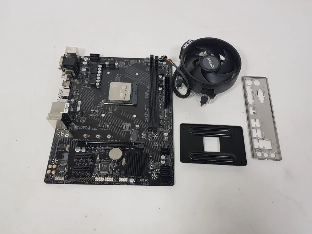 기가 A320-S2H+라이젠3 2200G+쿨러+백패널 | 대산면 | 디지털기기 | 당근 중고거래