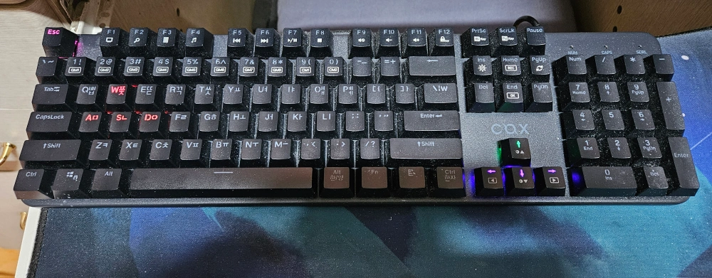 콕스 ck420 기계식 키보드 적축 | 반포4동 | 디지털기기 | 당근 중고거래