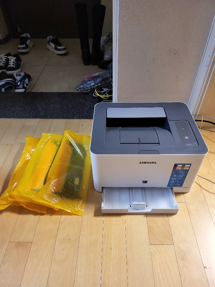 삼성 레이저프린터 SL-C510 (흑색 최근교체, 컬러카트리지 3개 새것 포함) | 우장산동 | 디지털기기 | 당근 중고거래