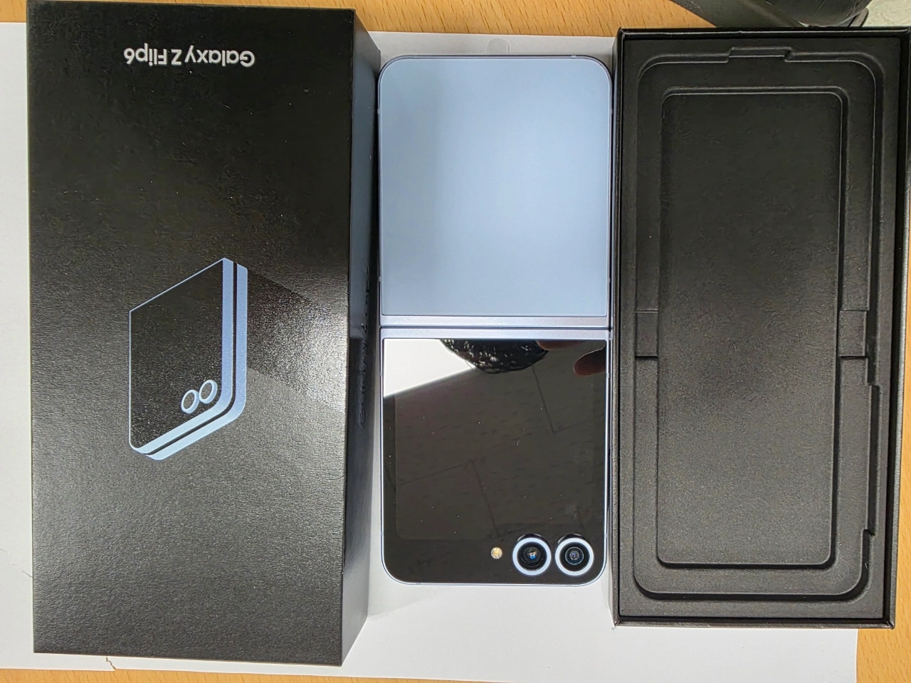 갤럭시Z플립6 512G (블루,삼케플이전가능 미사용) | 은행동 | 디지털기기 | 당근 중고거래