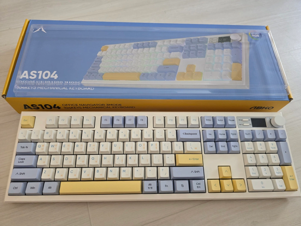 앱코 ABKO AS104 기계식 키보드 딥사운드축 | 행신동 | 디지털기기 | 당근 중고거래