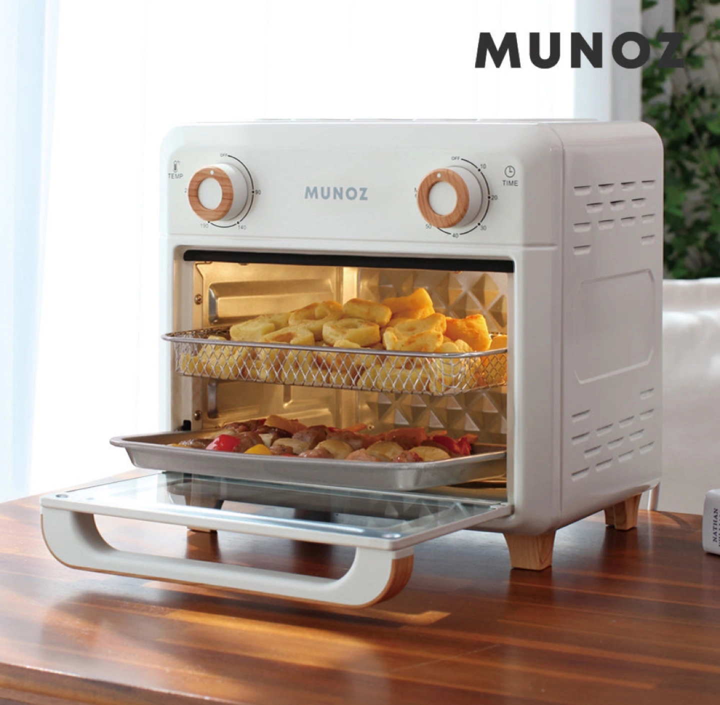 [미개봉] 뮤노즈 에어프라이어 + 펄쉘 양면그릴 | 진위면 | 생활가전 | 당근 중고거래