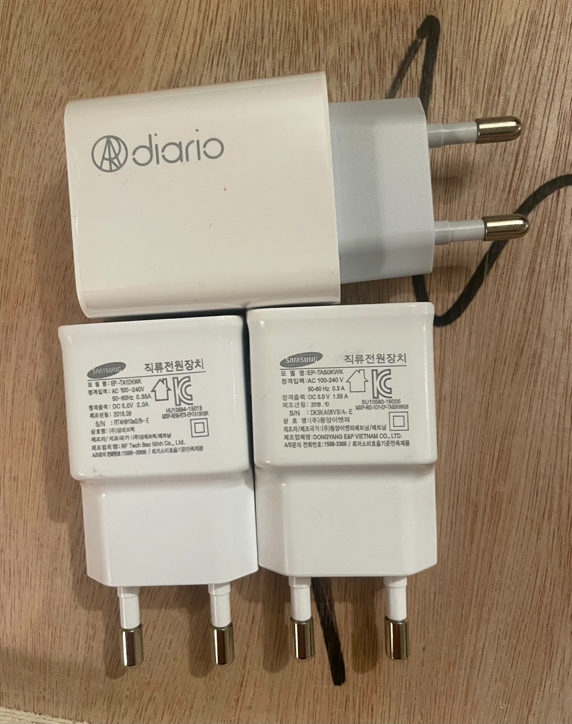 20w고속충전기+삼성충전기2개 일괄 | 백석동 | 디지털기기 | 당근 중고거래
