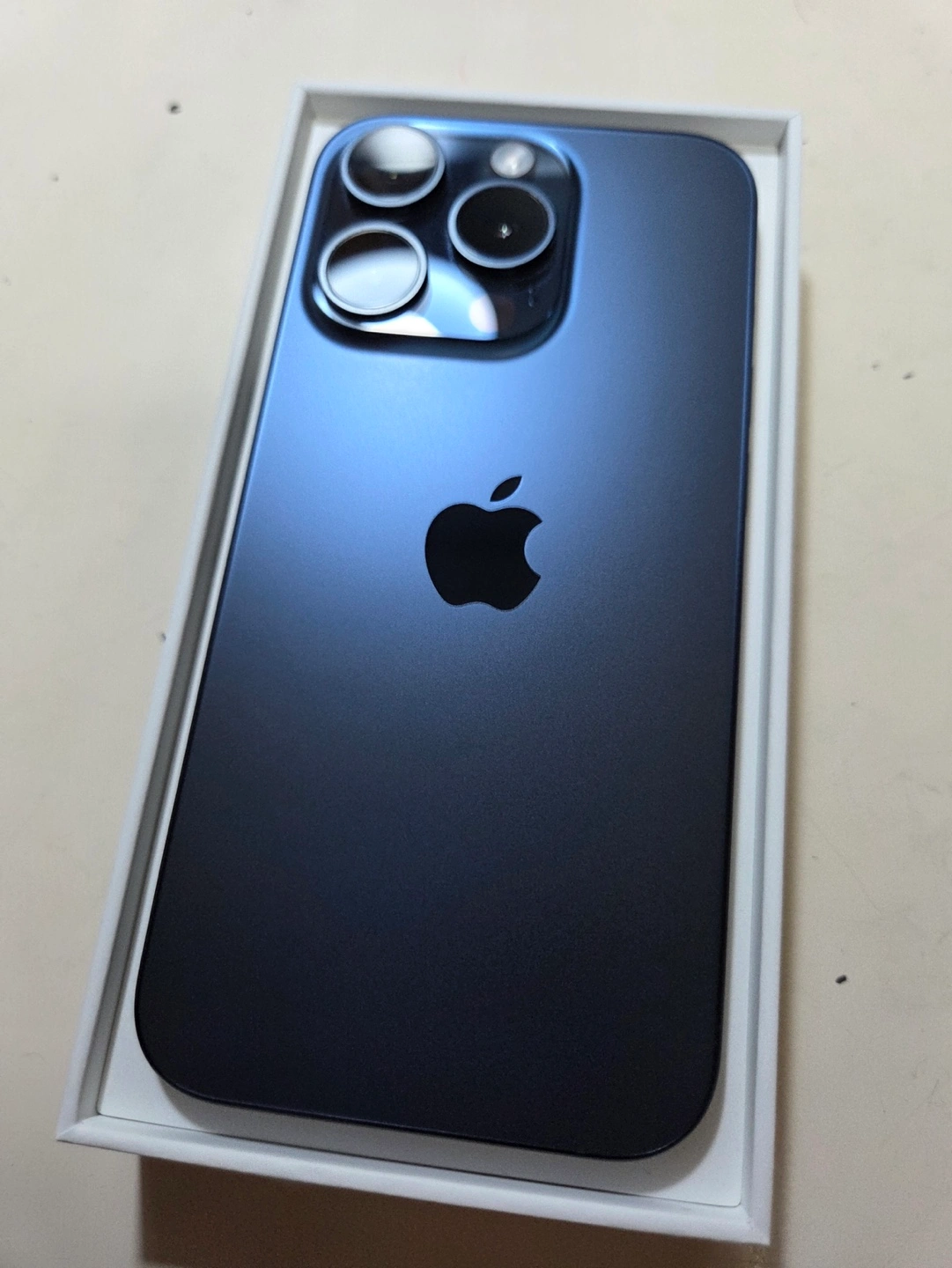 (풀박스) 아이폰15pro 256기가 블루티타늄 | 소하동 | 디지털기기 | 당근 중고거래