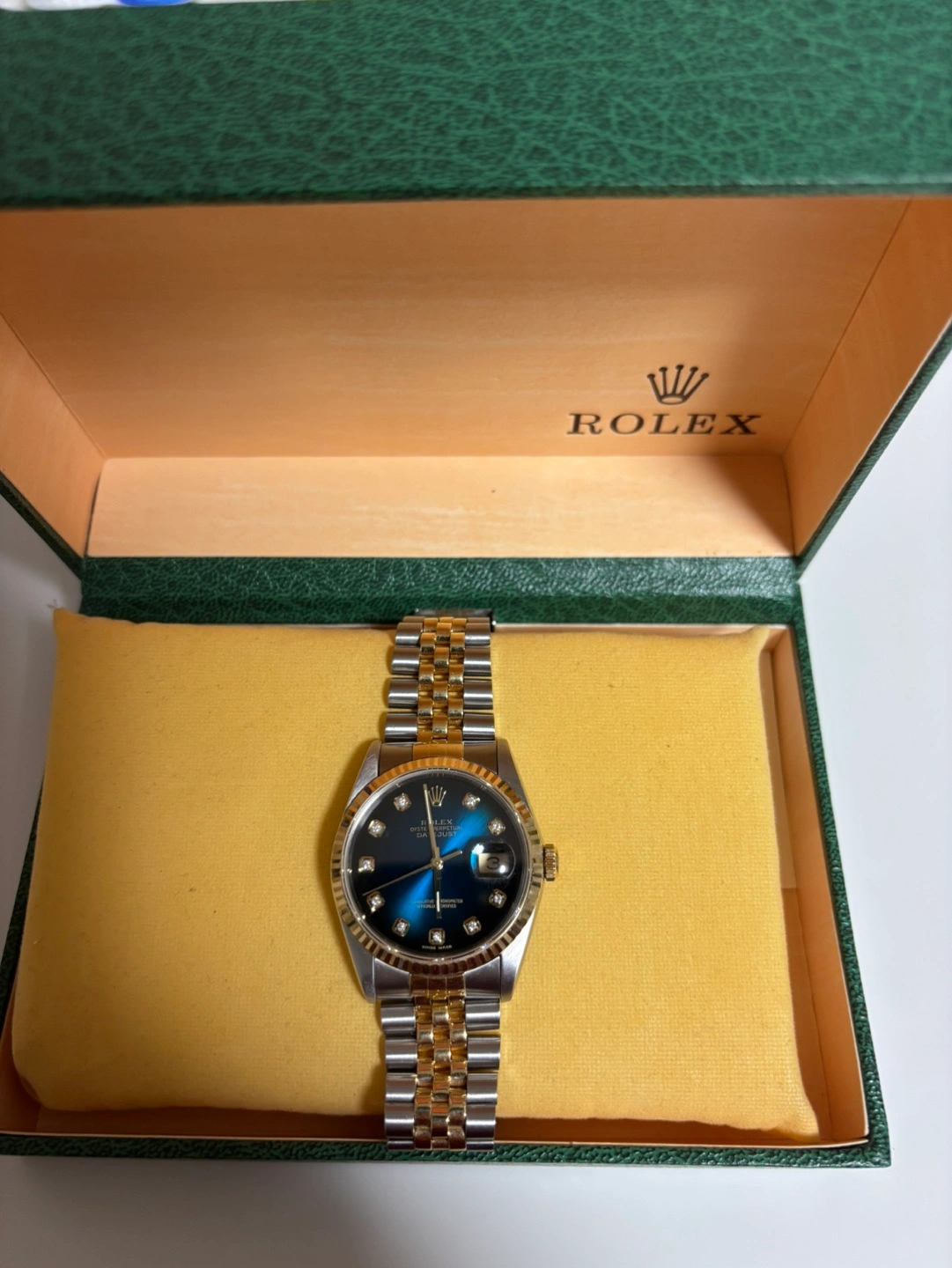 롤렉스 데이저스트 16233 10p 36mm청판 콤비 판매합니다 | 혁신동 | 남성패션/잡화 | 당근 중고거래