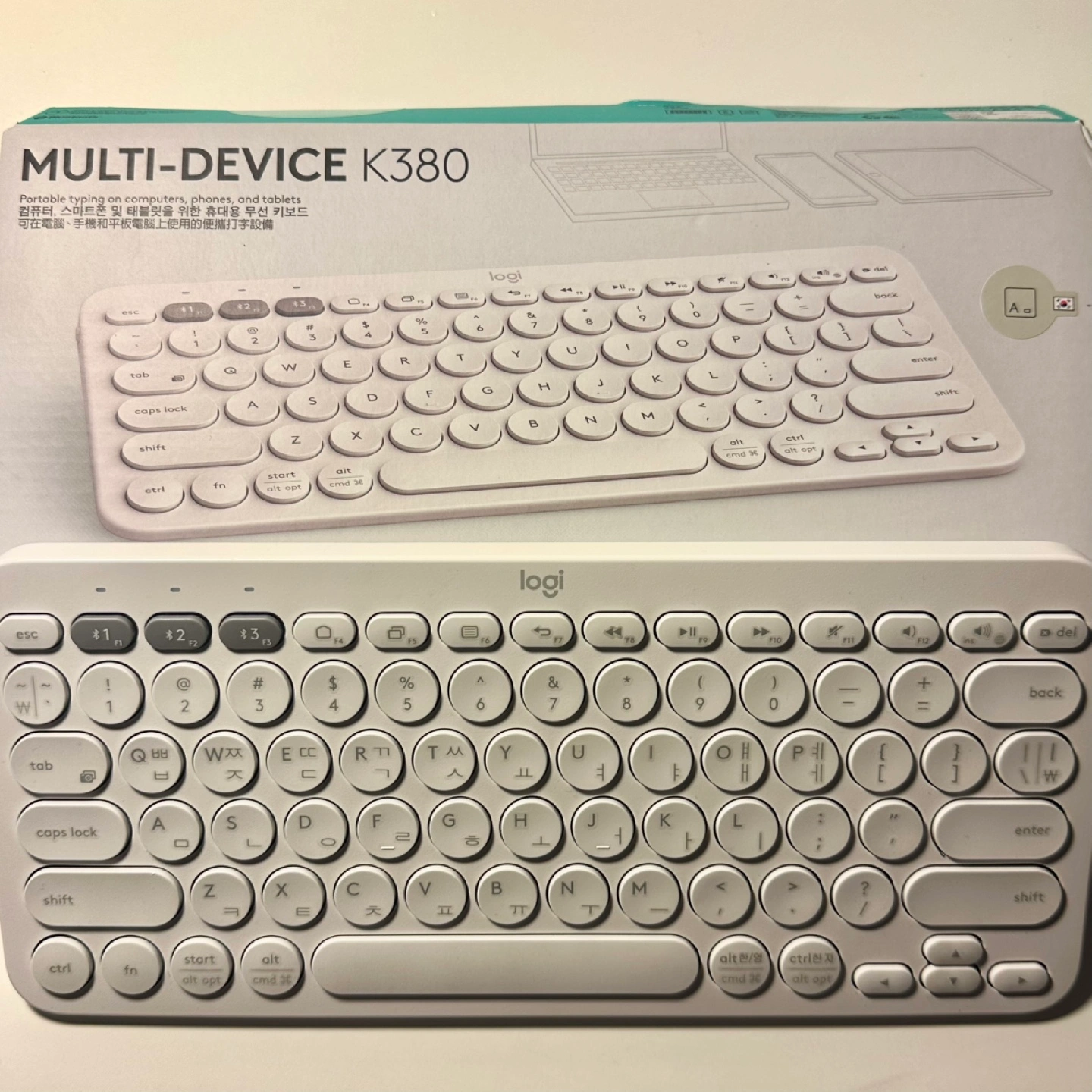 로지텍코리아 K380 S 미니 무선 블루투스 키보드 | 장유동 | 디지털기기 | 당근 중고거래