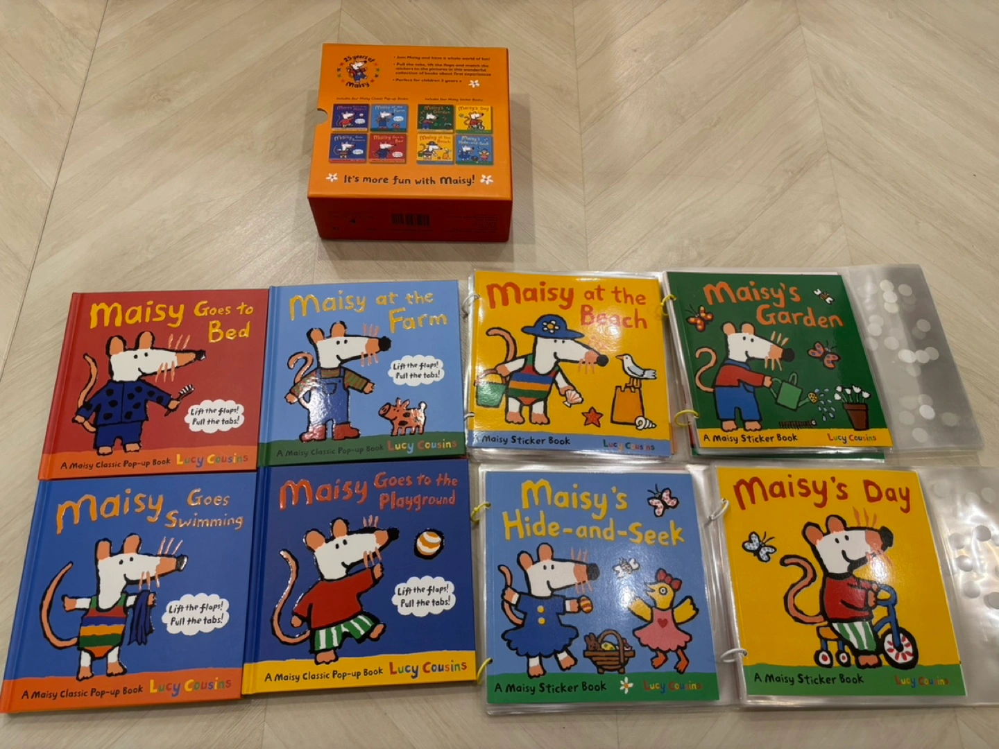 메이지 maisy’s world 팝업북4권+스티커북4권 (유아 영어그림책) | 유아도서 | 당근 중고거래