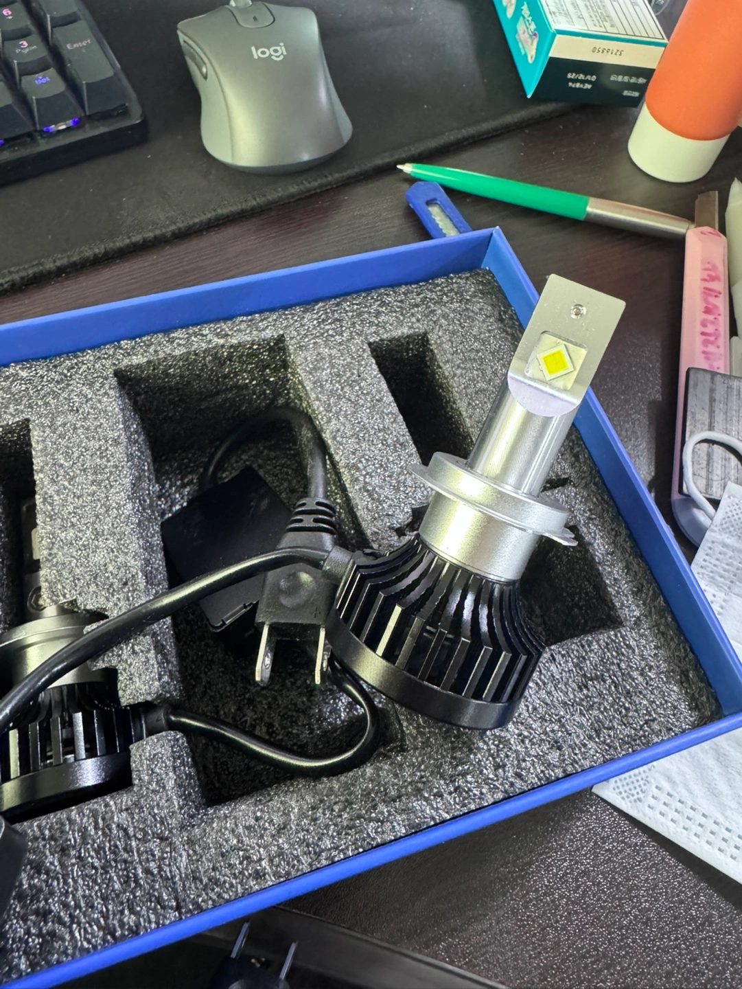 H7 LED 비인증 자동차 전조등 입니다 | 주안동 | 스포츠/레저 | 당근 중고거래
